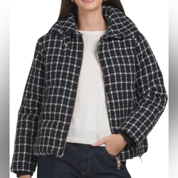 Jason Wu | Jackets & Coats | Jason Wu Tweed Puffer Jacket | Poshmark